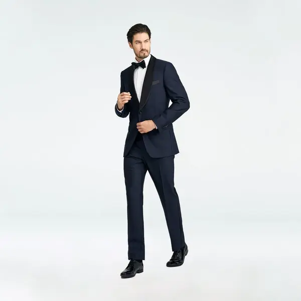 INDOCHINO Hampton Midnight Tuxedo Suit - Blue