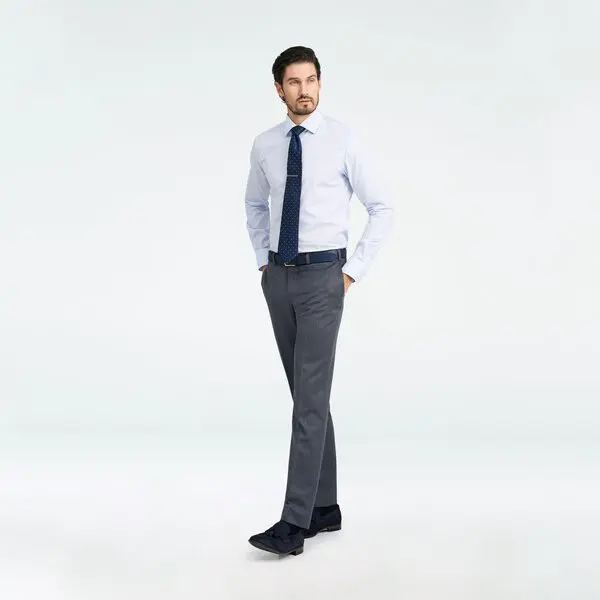 INDOCHINO Hereford Cavalry Twill Pants - Gray