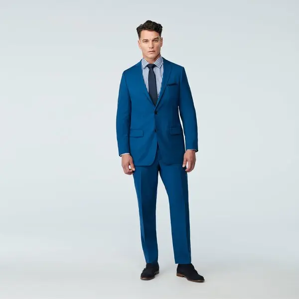 INDOCHINO Milano Dark Blazer - Blue