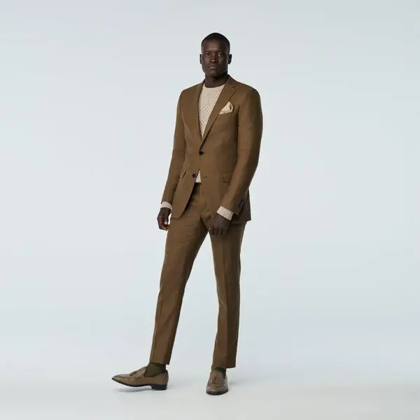 INDOCHINO Monza Royal Flannel Blazer