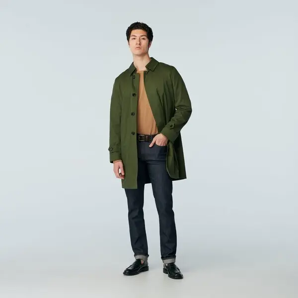 INDOCHINO Highcliffe Mac Coat - Olive