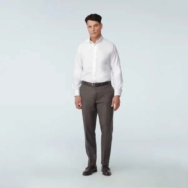 INDOCHINO Motta Basketweave Pants - Brown