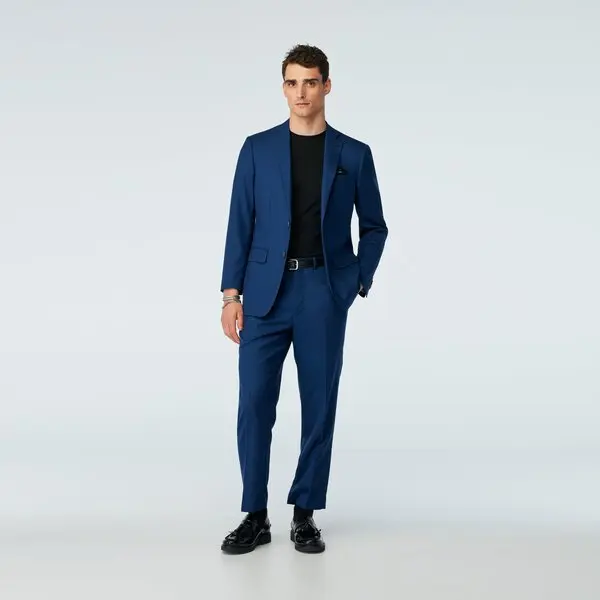 INDOCHINO Odell Wool Silk Suit