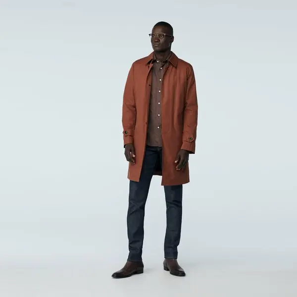 INDOCHINO Highcliffe Mac Coat With Detachable Lining - Brown