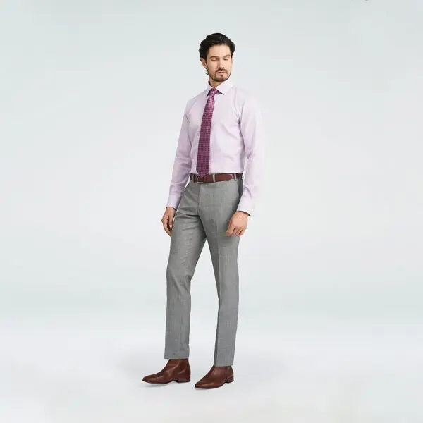INDOCHINO Hayle Sharkskin Light Pants - Gray