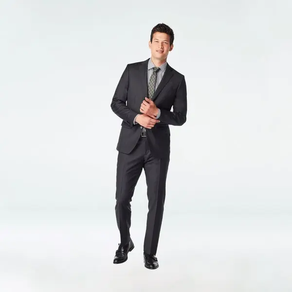 INDOCHINO Hexham Charcoal Suit - Gray