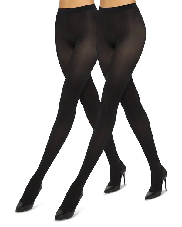 Wolford Velvet De Luxe 50 Tights Pack Of 2