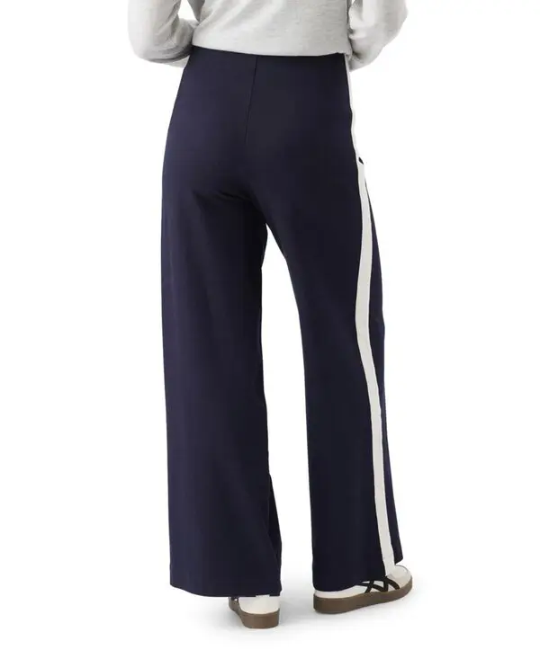 RIPE MATERNITY Ari Side Stripe Wide Leg Maternity Pant