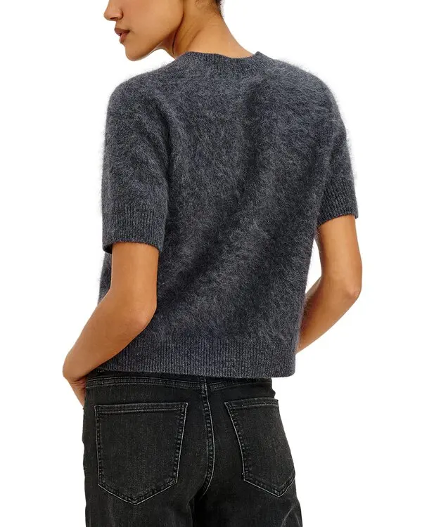 Rails Roman Wool Short Sleeve Cardigan