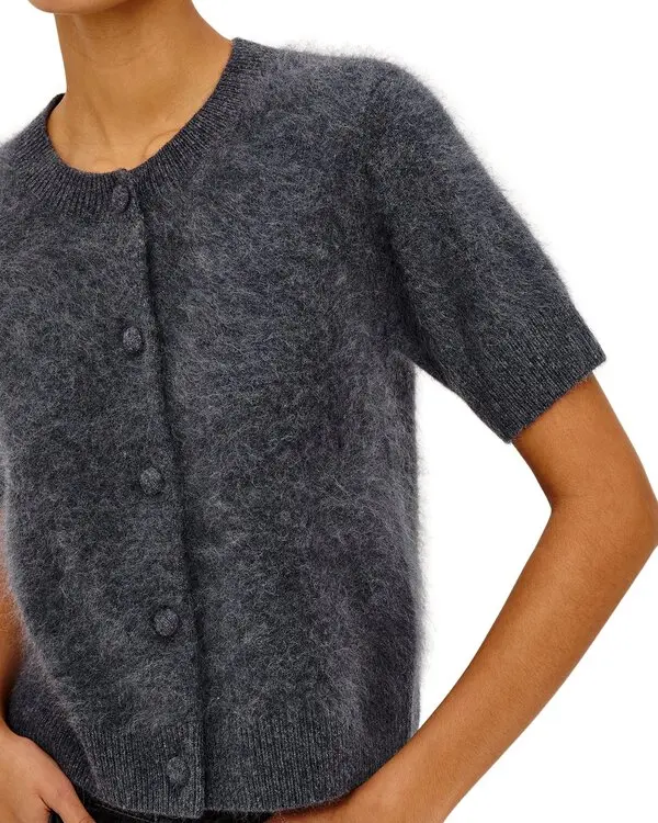 Rails Roman Wool Short Sleeve Cardigan
