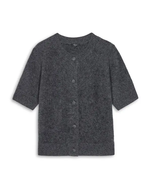 Rails Roman Wool Short Sleeve Cardigan
