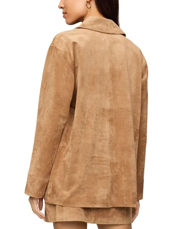 Z Supply Decker Faux Suede Jacket