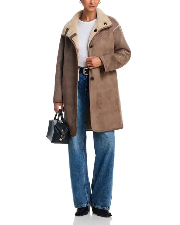 Velvet By Graham & Spencer Yves Faux Shearling Jacket
