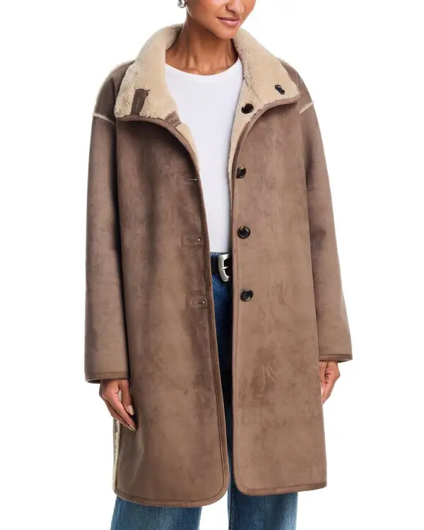 Velvet By Graham & Spencer Yves Faux Shearling Jacket