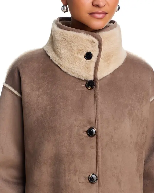 Velvet By Graham & Spencer Yves Faux Shearling Jacket