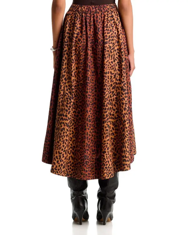Xirena Gwynn Cotton Midi Skirt