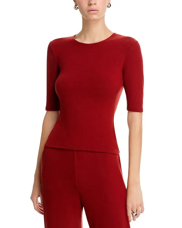 LESET Lauren Mid Sleeve Tee
