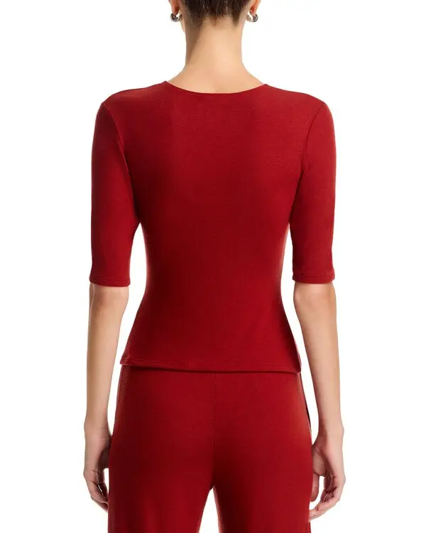 LESET Lauren Mid Sleeve Tee