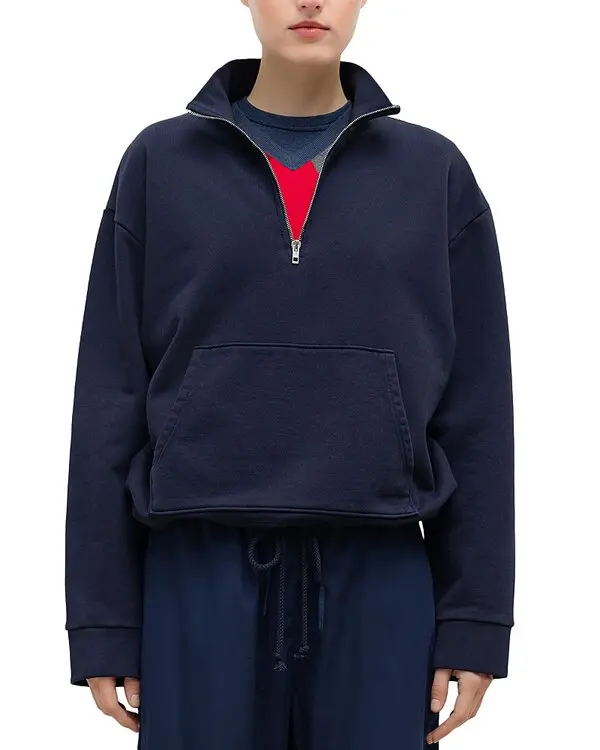LESET Jamie Anorak Sweatshirt - Midnight
