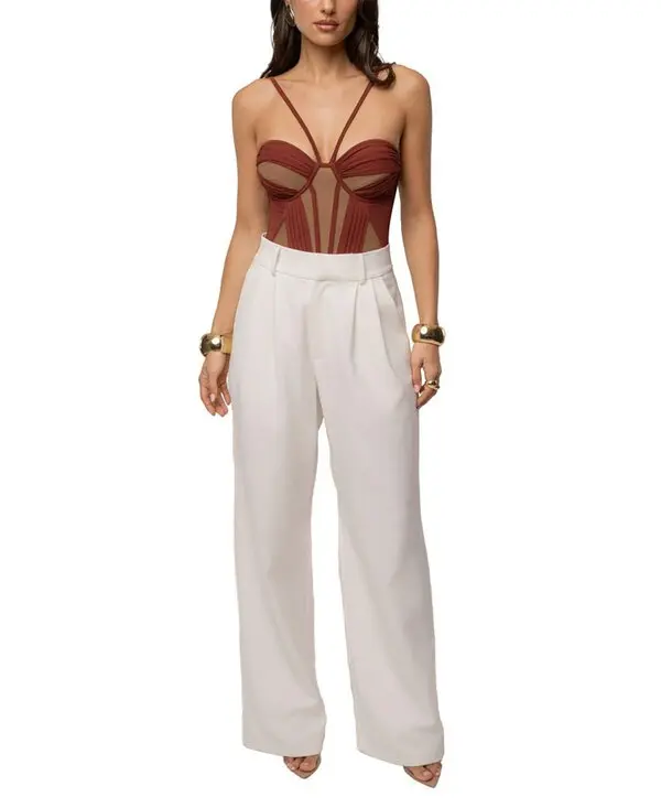JLUXLABEL Illusion Contrast Bodysuit