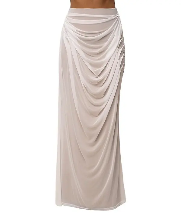 JLUXLABEL Ethereal Flow Maxi Skirt