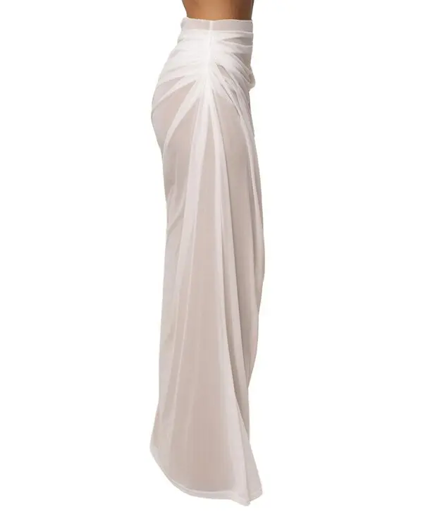 JLUXLABEL Ethereal Flow Maxi Skirt