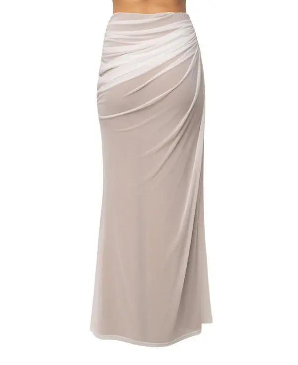 JLUXLABEL Ethereal Flow Maxi Skirt