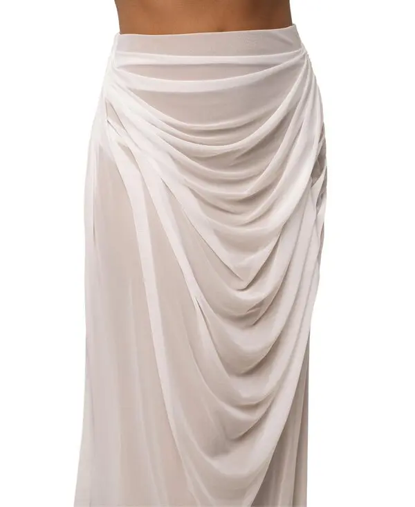 JLUXLABEL Ethereal Flow Maxi Skirt