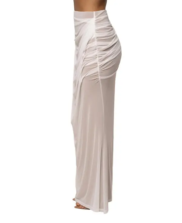 JLUXLABEL Ethereal Flow Maxi Skirt