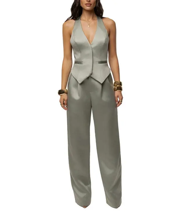 JLUXLABEL City Nights Satin Vest