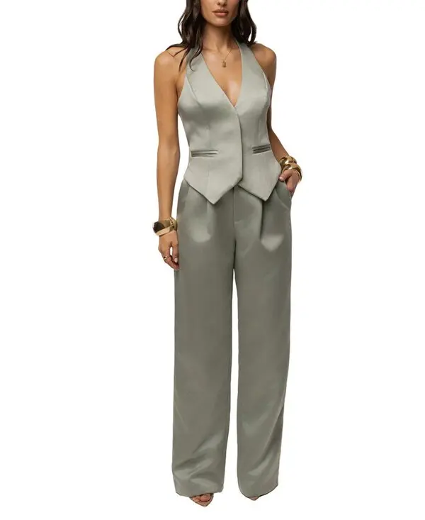 JLUXLABEL City Nights Satin Vest