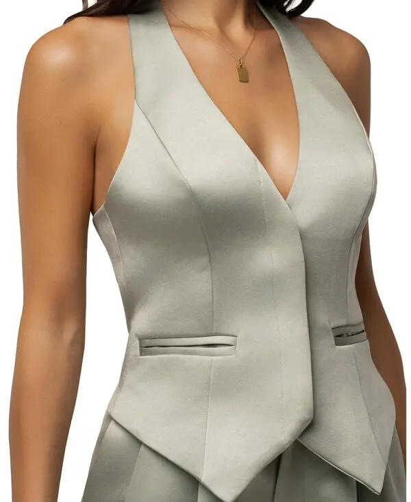 JLUXLABEL City Nights Satin Vest