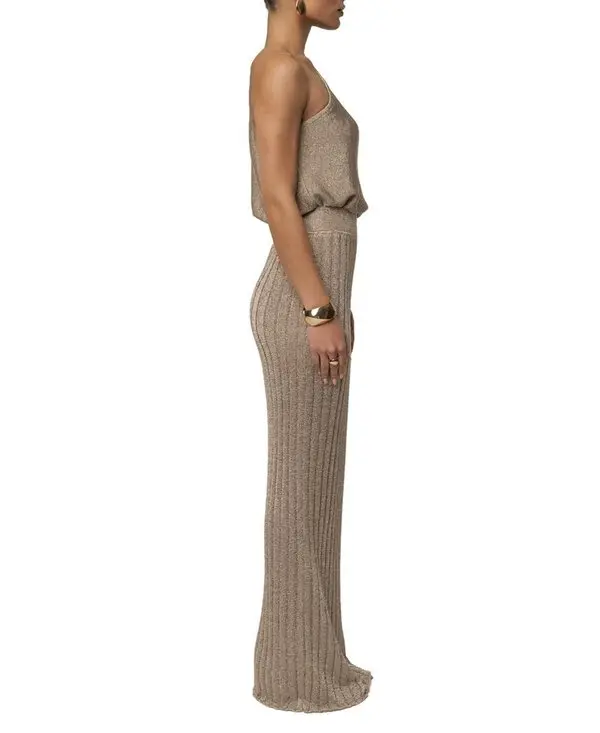 JLUXLABEL Resort Metallic Bodysuit - Gold