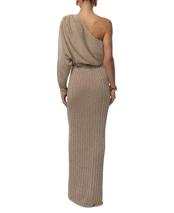 JLUXLABEL Resort Metallic Bodysuit - Gold