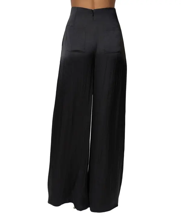 JLUXLABEL Core Form Pleated Wide-leg Trousers