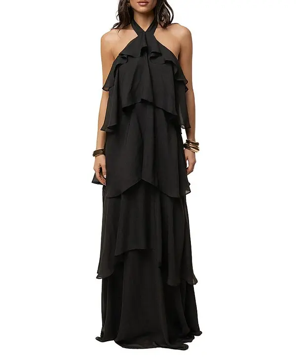 JLUXLABEL Head In The Clouds Maxi Dress - Black