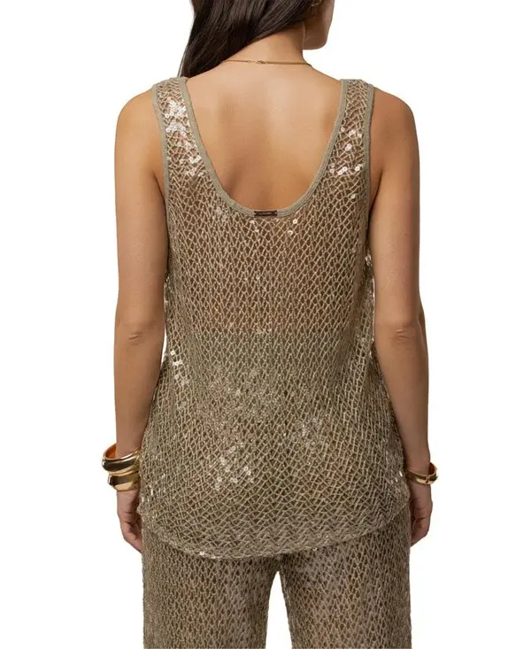 JLUXLABEL High Seas Sequin Top
