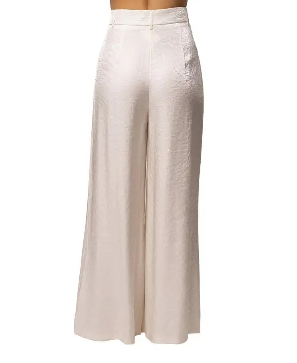 JLUXLABEL Monaco Wide Leg Pant - Ivory
