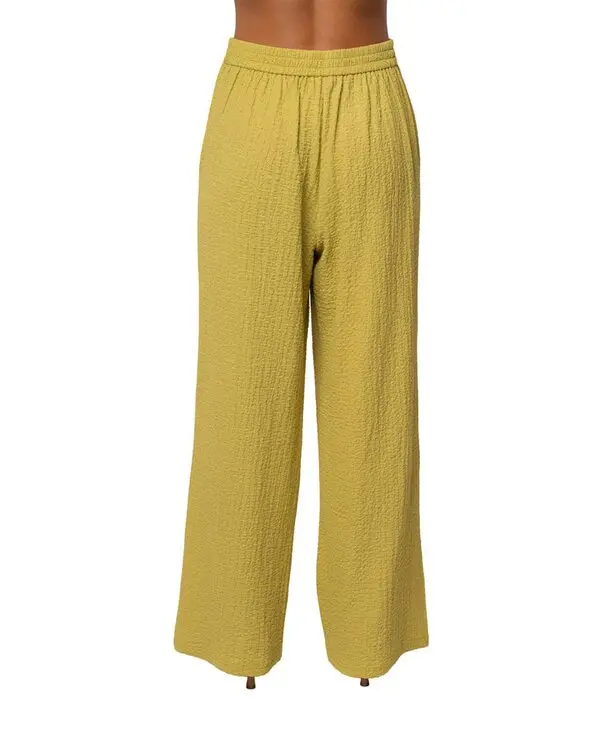 JLUXLABEL Unwind Textured Wide Leg Pants