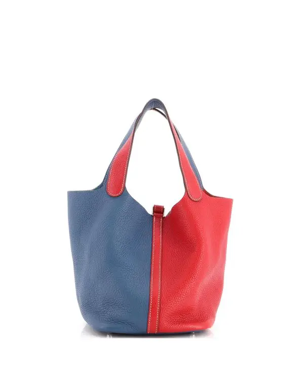 Hermès Mm Casaque Picotin Lock Bag Clemence