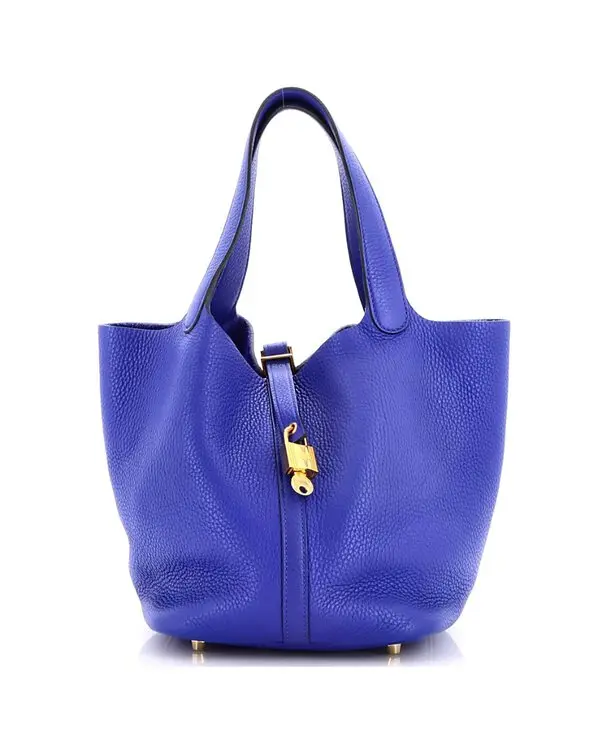 Hermès Mm Picotin Lock Bag Clemence