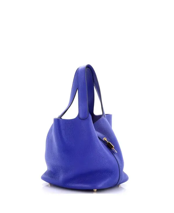 Hermès Mm Picotin Lock Bag Clemence
