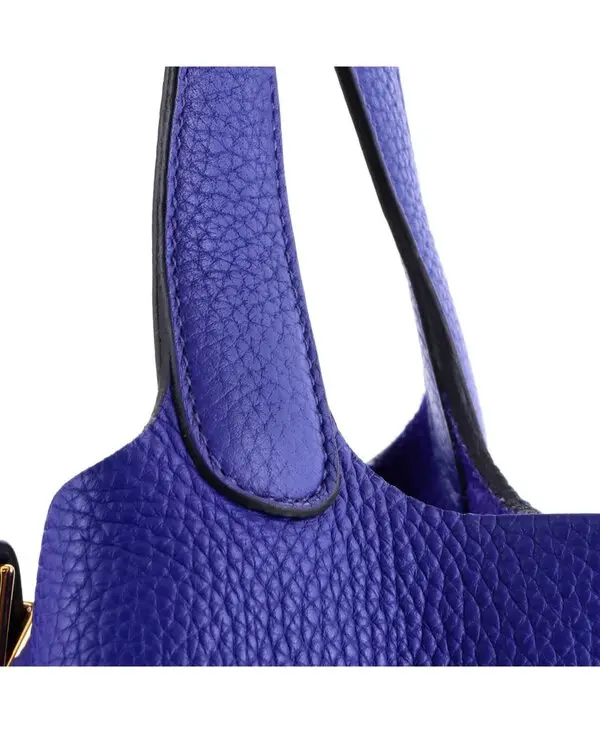 Hermès Mm Picotin Lock Bag Clemence
