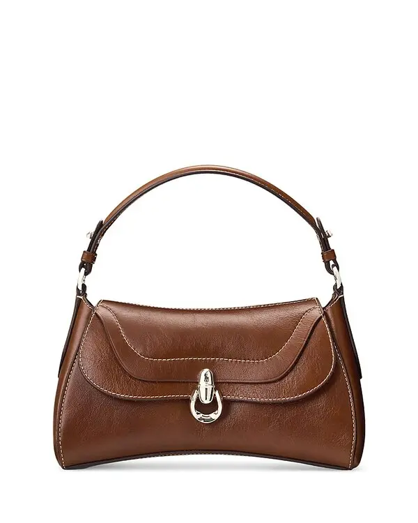 Polo Ralph Lauren Leather Top Handle Bag