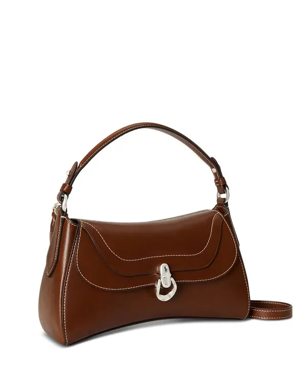 Polo Ralph Lauren Leather Top Handle Bag