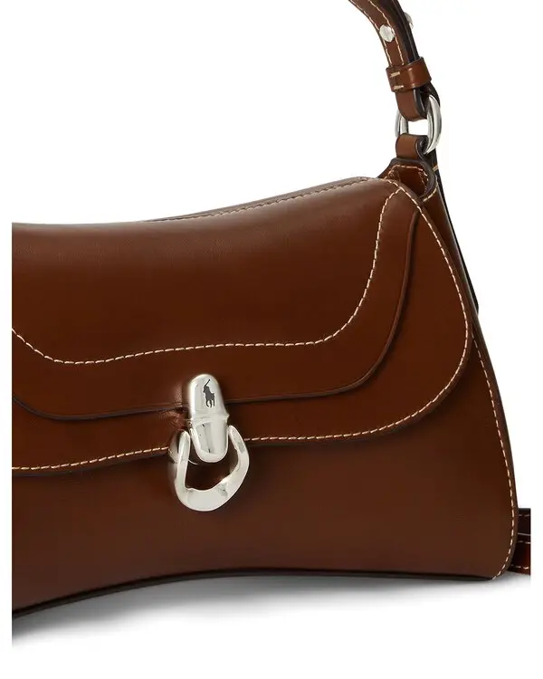 Polo Ralph Lauren Leather Top Handle Bag