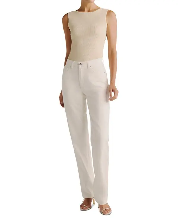 DL1961 Cate Classic High Rise Straight Jeans