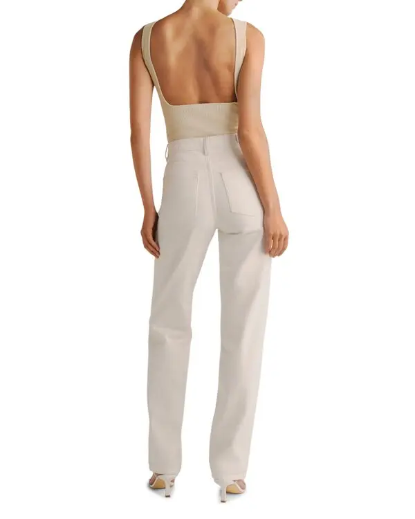 DL1961 Cate Classic High Rise Straight Jeans