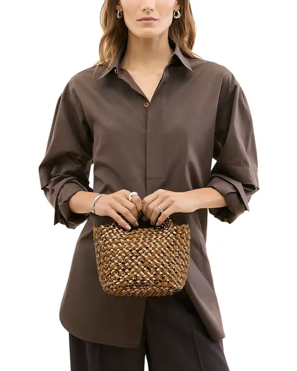 NAGHEDI Petit Double Weave Tote