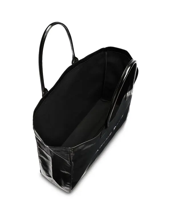 ANINE BING Leo Large Coated Canvas Tote Bag